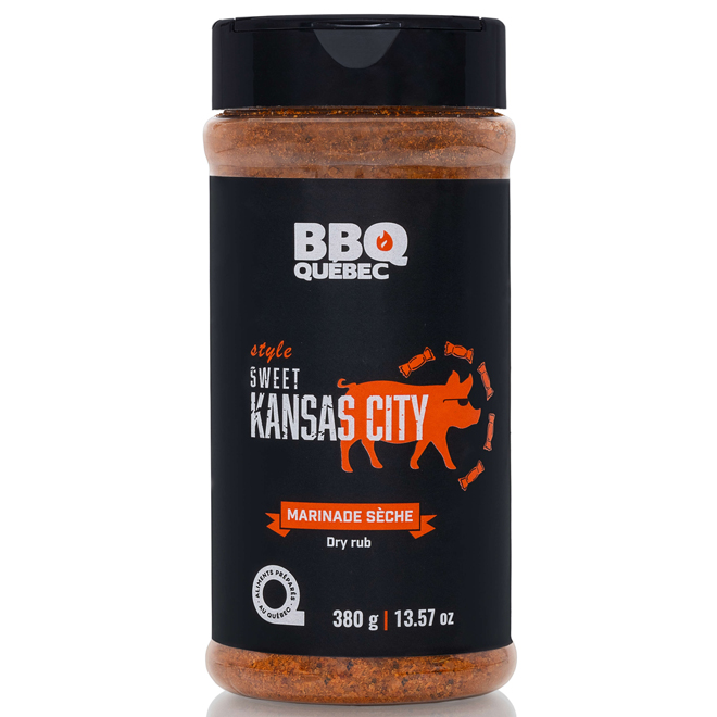 BBQ QUEBEC BBQ Québec Kansas City Dry Rub Spices - 380 g QC0031 | RONA