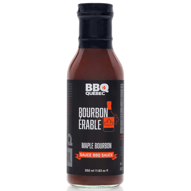 BBQ QUEBEC BBQ Québec Maple Bourbon BBQ Sauce - 350 ml QC0207 | RONA