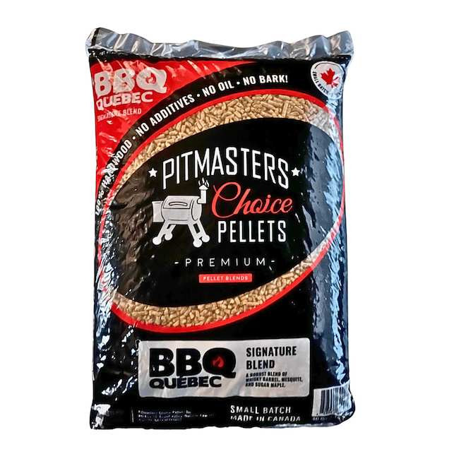 BBQ Quebec Pitmaster Pellet Blend Whisky, Mesquite and Maple Flavour ...