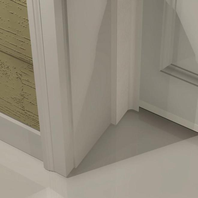 ROYAL MOULDINGS 1-1/4 x 2 x 10-ft PVC Brick Moulding 0752610003 | RONA