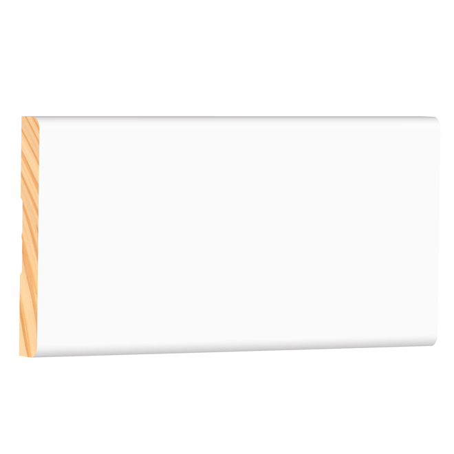 METRIE 3/8-in x 2-3/16-in x 7-ft Primed Finger Joint Pine Window and ...