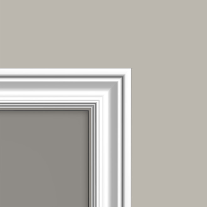 Metrie 19/32-in x 2 1/2-in x 84-in Colonial Primed MDF Moulding 1683819 ...
