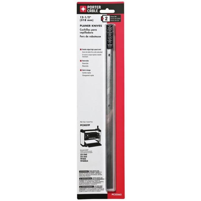 PORTER-CABLE 12.5-in Planer Blade (Set of 2) PC22562 | RONA