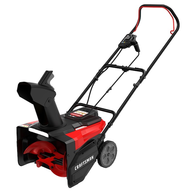 CRAFTSMAN Snowblower 1 Phase Battery-Operated 20V - 18-in CM32AB2B1CB93 ...