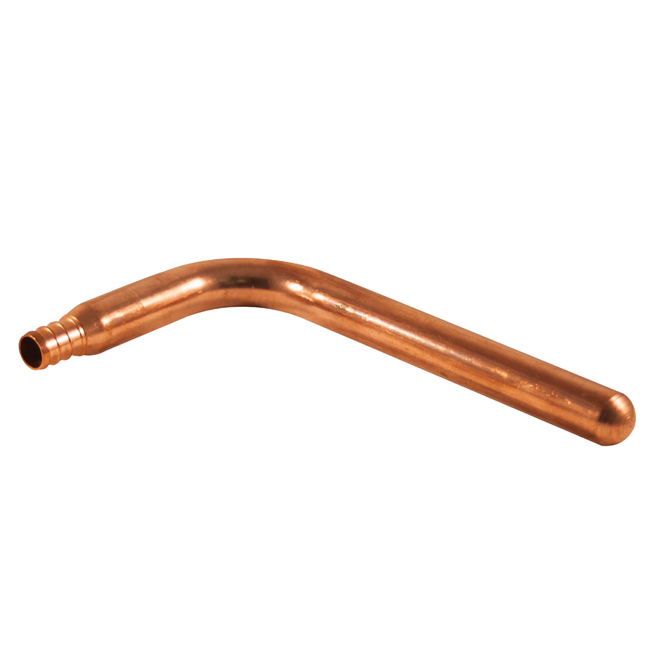 AQUA-DYNAMIC Copper Stub-Out Elbow - 1/2x3 1/2x8" 9290-008 | RONA