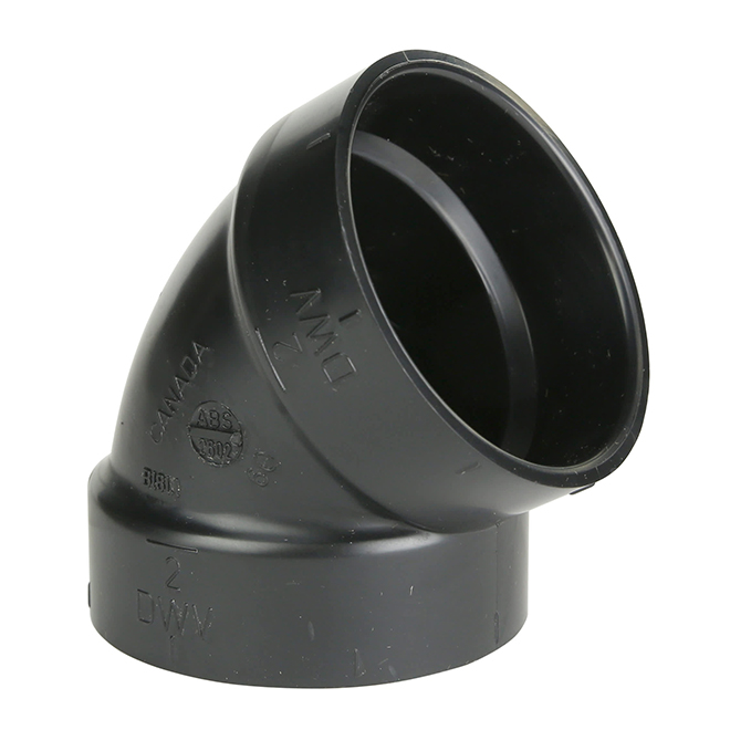 Ipex Drainway ABS Elbow Fitting - 2-in Dia x 2-in Dia - 60º Angle ...