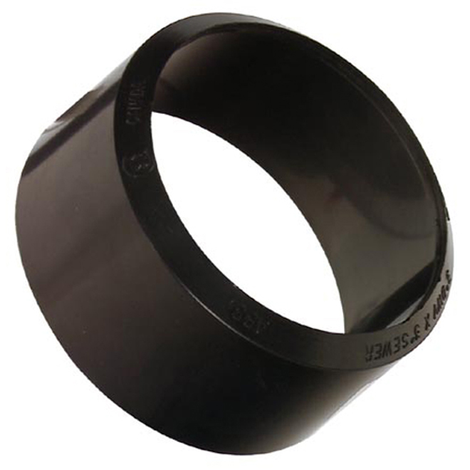Ipex Drain Waste Pipe Bushing Adapter - 4-in Dia x 4-in Dia - PVC to ...