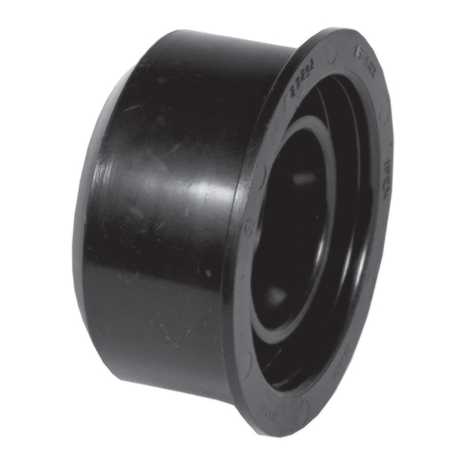 Ipex ABS Plastic 4-in x 3-in Flush Bushing 427034 | RONA