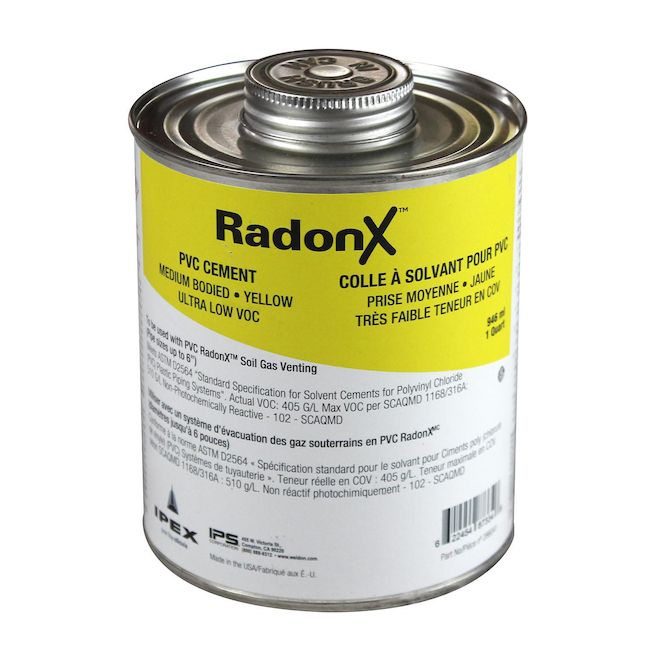 IPEX RadonX PVC Cement - 946-ml 286041 | RONA