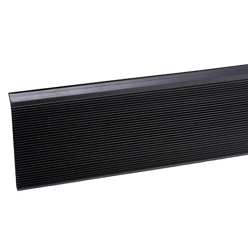 SHUR-TRIM Rubber Cove Base 4" - Black FBR400BLK100 | RONA