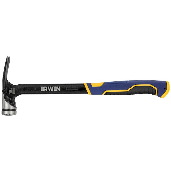IRWIN Max Strike 19-oz Hi-Velocity Claw Hammer with Side Nail Puller ...