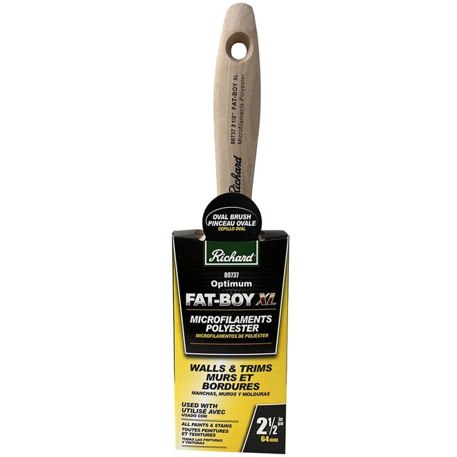 Richard Tools Fat-Boy XL 2 1/2-in Straight Brush 80737 | RONA