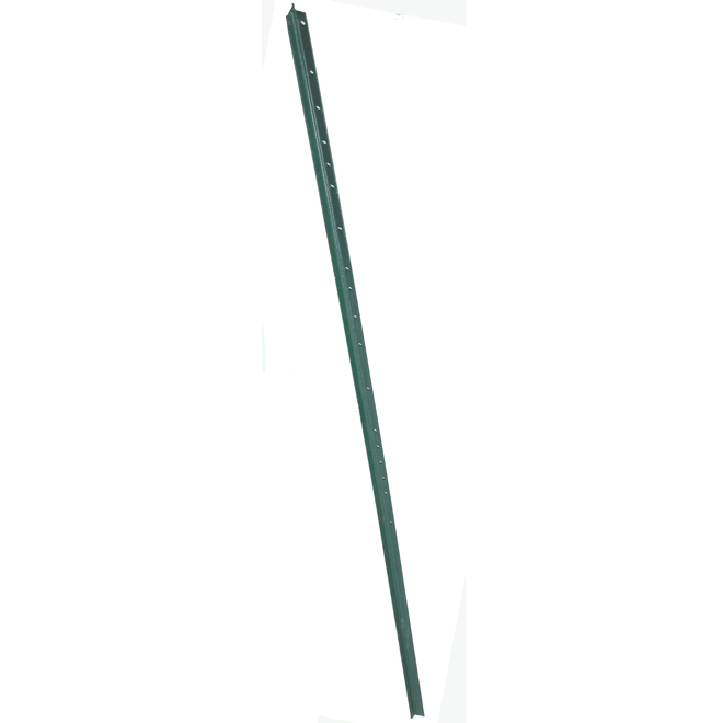Master Halco 7-Ft Green Metal Smooth Steel T-Post 036059 | RONA