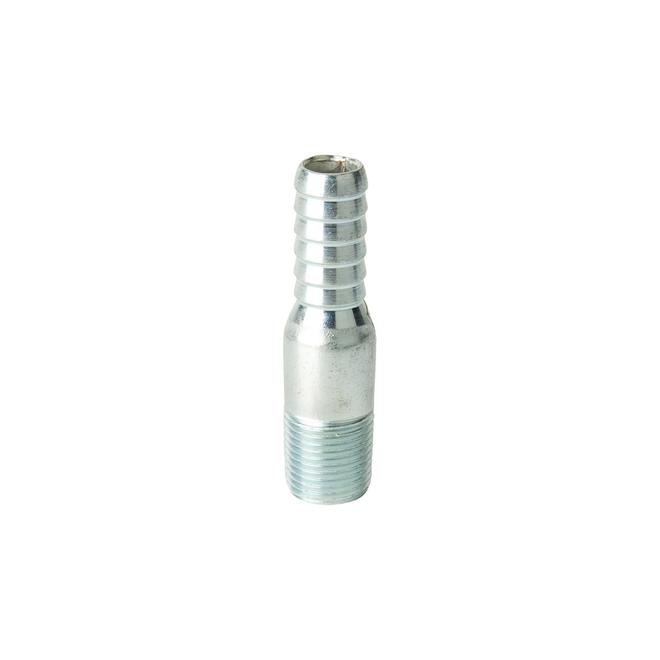 TRIDON 1/2-in Galvanized Steel Male Insert Adapter 1201G-UPC | RONA