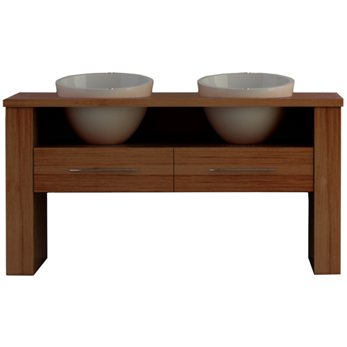 Uberhaus Design Turino Vanity - Medium Brown AR-011 | RONA