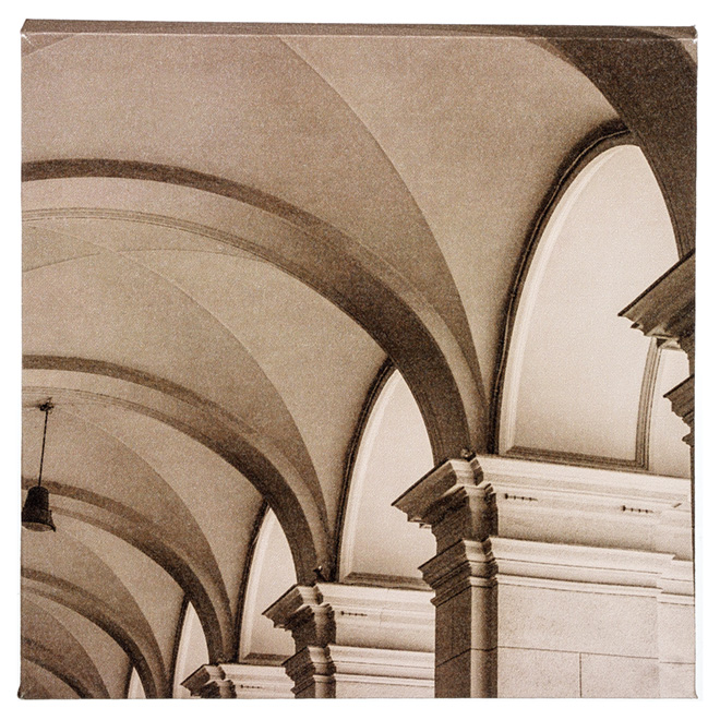 NEXXT Wood and Cotton Sepia Laminated Canvas - Arches PN40052-9 | RONA