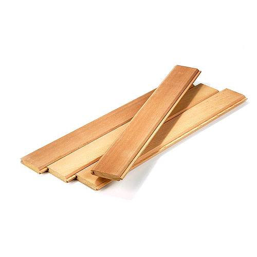 Quadra Cedar V-joint Wood Siding Panel - Clear Cedar - Humidity ...