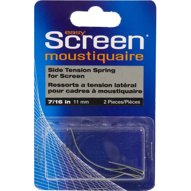 EASY SCREEN Pack of 2 Side Tension Spring for Screen - 7/16" 8-Pack ...