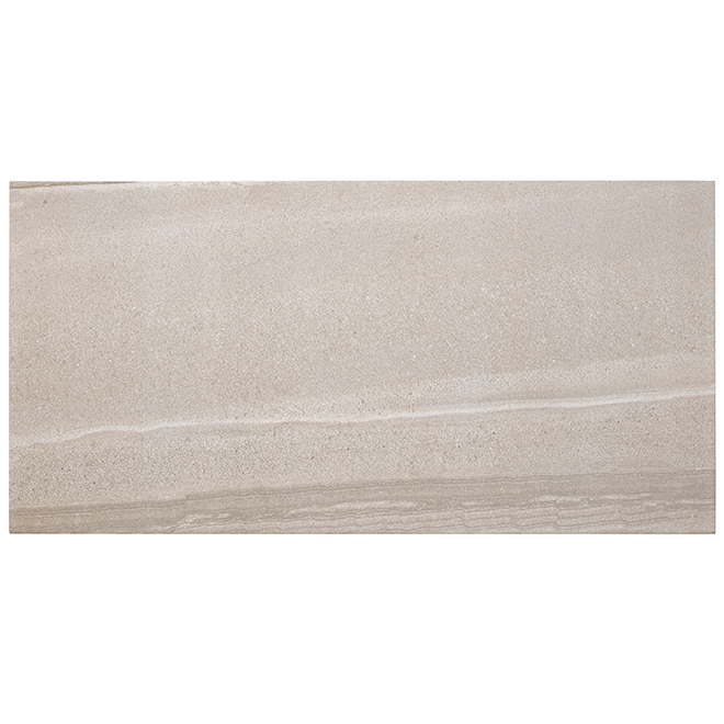 BIEN "Paros" Porcelain Tile - 30 x 60 cm - Taupe - 9/box ...