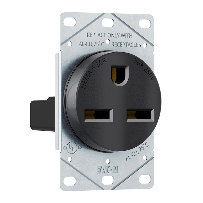 Eaton Power Device Receptacle 30A 250V AH1234BK-BX-L | RONA