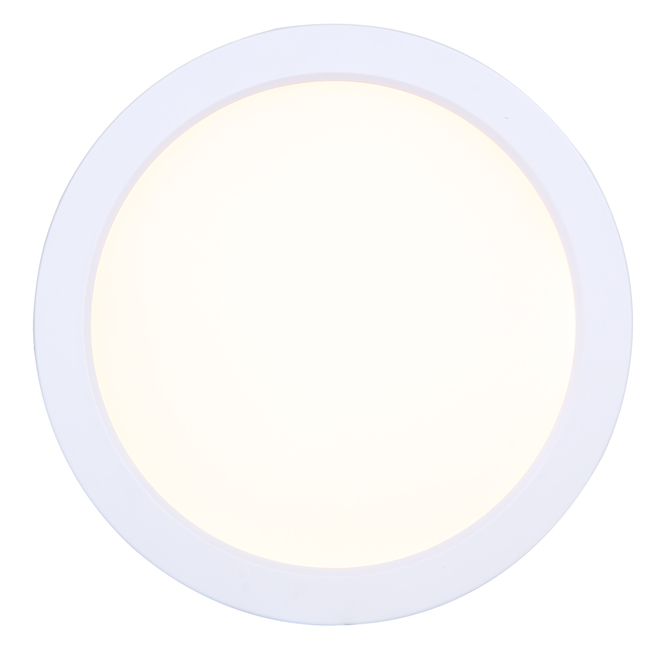 Canarm Round Flush Mount Ceiling Light - Integrated LED - 12 W - 5.5-in ...