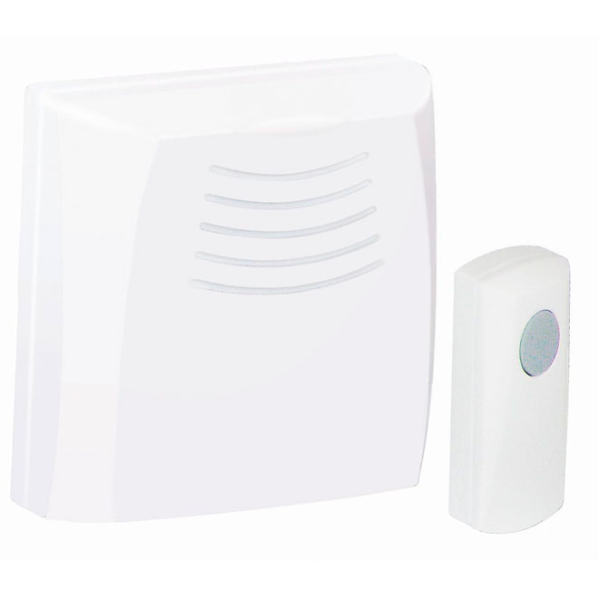 HONEYWELL Wireless Portable Chime - 3 Tunes - White RCWL110A1006/N | RONA