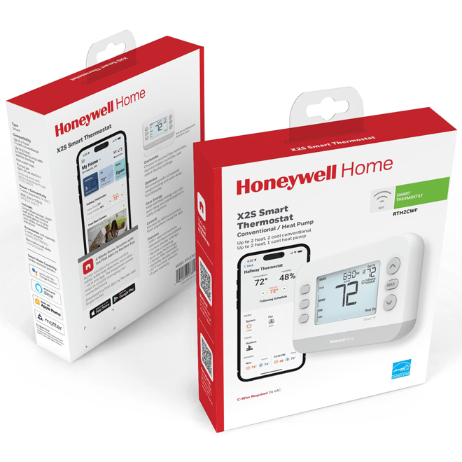 Honeywell Home Programmable Smart Thermostat - White RTHC2CWF | RONA