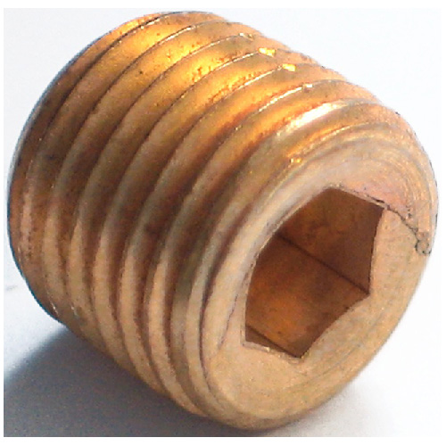 Sioux Chief Allen Head Plug - Brass - Male Threaded - 1/2-in dia 930 ...