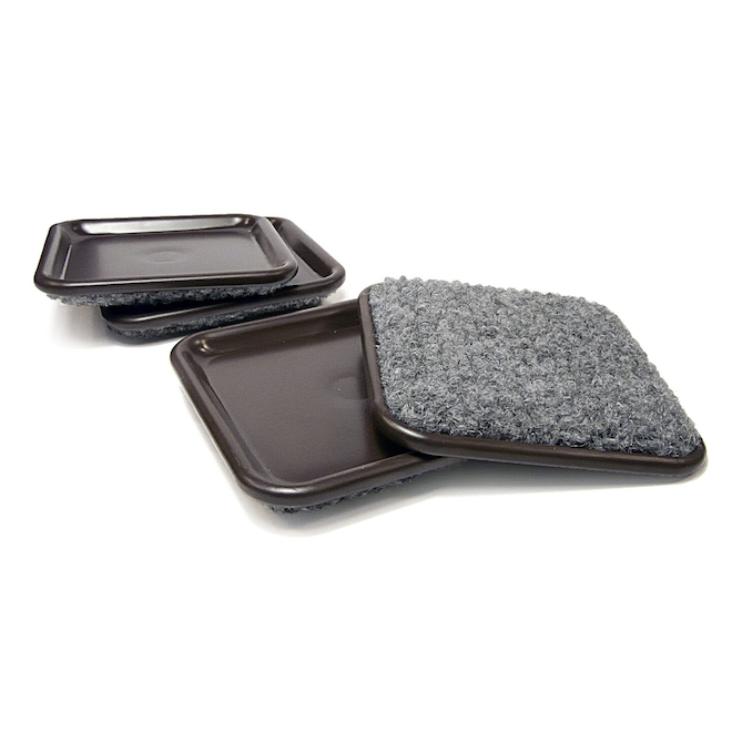 Richelieu 4-Pack 2 1/2-in Hard Shell Caster Cups F32012 | RONA