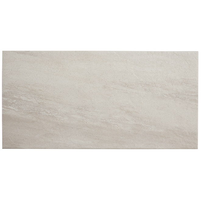 "Quarzo" Porcelain Tile - 11.8" x 23.6" - Matte White QUAR12240000BIAN ...