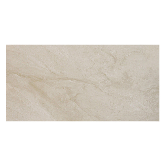 BIEN Porcelain Tiles - 12" x 24" - 9/Box - Cream BELL12240000CREA | RONA