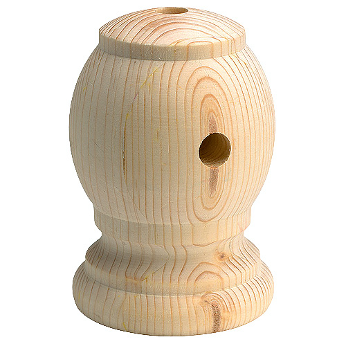 COLONIAL ELEGANCE Pine Round Handrail Bracket, Pine HBP26 | RONA