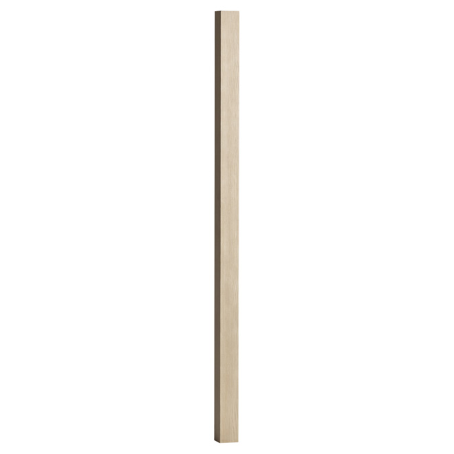 COLONIAL ELEGANCE "Modern" Natural Oak Square Baluster - 35" MH15836P ...