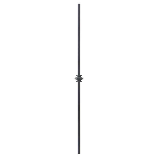 Colonial Elegance Baluster - Wrought Iron - Black Finish - 35-in to 35 ...