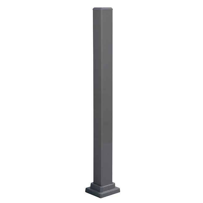 KOOL-RAY Railing Mounting Post - 43,5" - Grey P374333 | RONA