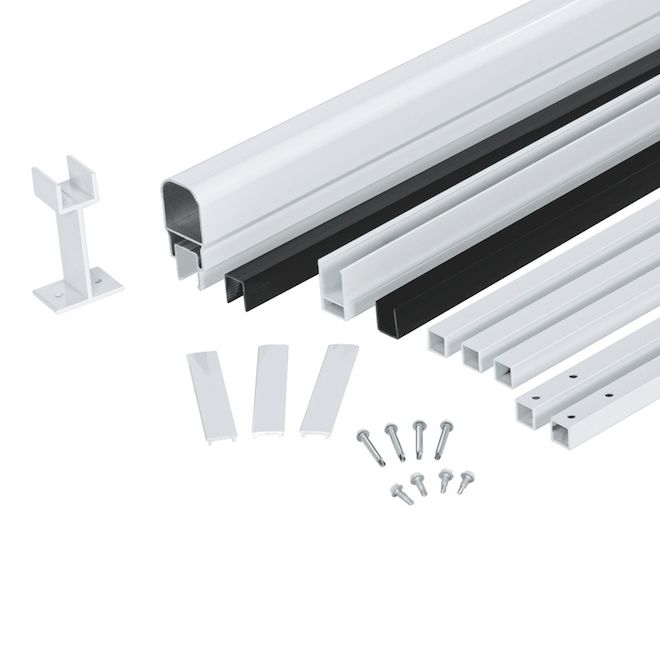 Kool-Ray Legacy Aluminium Railing Kit - White - 42 x 72-in KD404272W-A ...