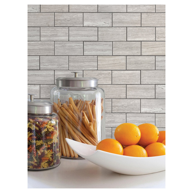 Troy Collection Brick Style Mosaic Porcelain Tile - 2-in x 4-in - 4.2 ...
