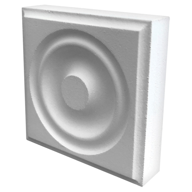 Moulding - Primed MDF Corner Block FFP250M | RONA