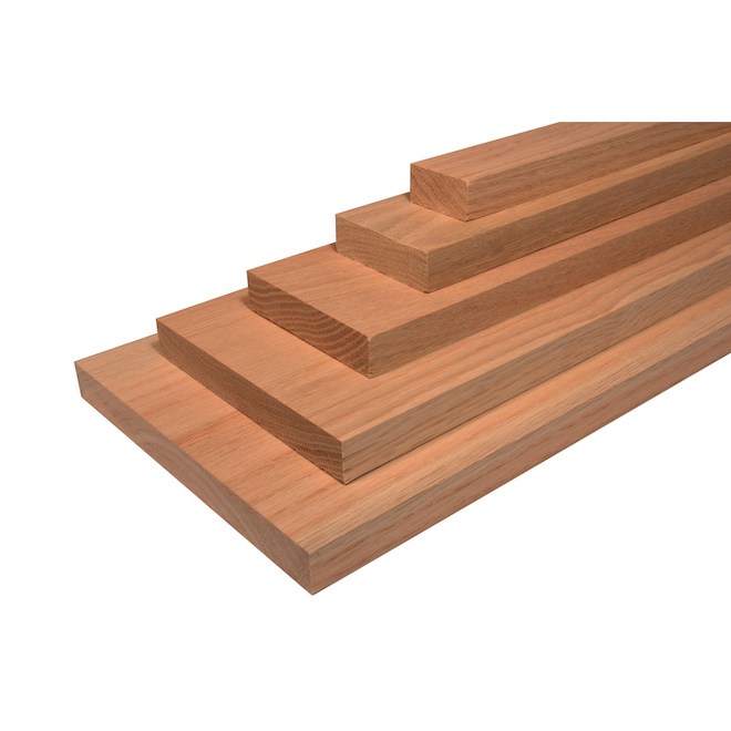 1-in x 8-in x 4-ft Red Oak Appearance Board | RONA