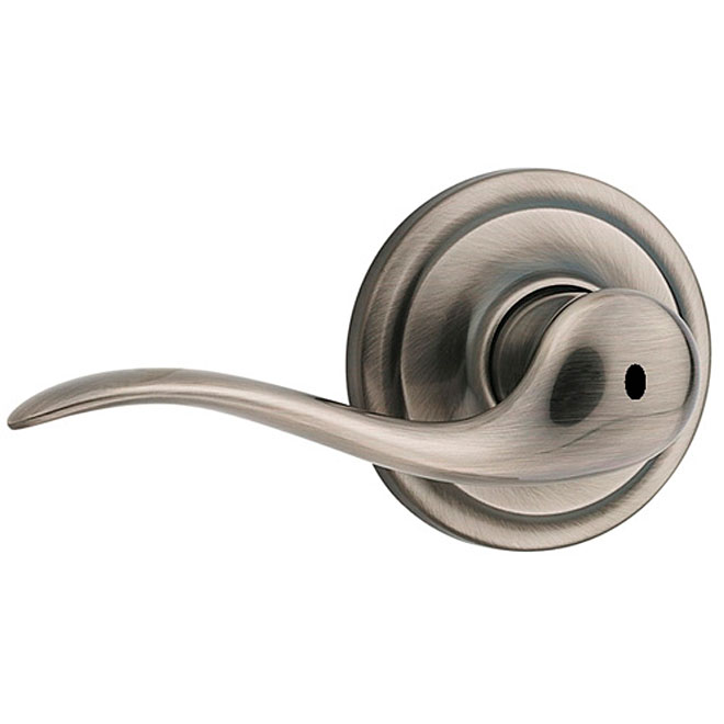 WEISER "Toluca" Privacy Lever - Antique Nickel 9GLA3310-051 | RONA