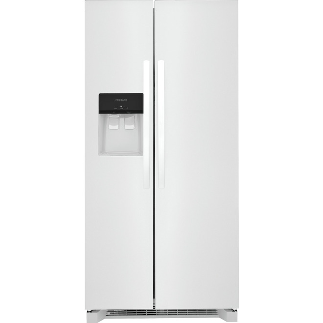 Frigidaire 22.3-cu ft White Side-by-Side Refrigerator - Filtered Water ...