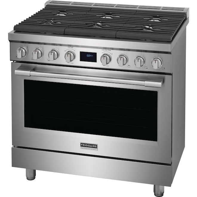 Frigidaire Professional 36-in Dual-Fuel Freestanding Range - Dual Fan ...