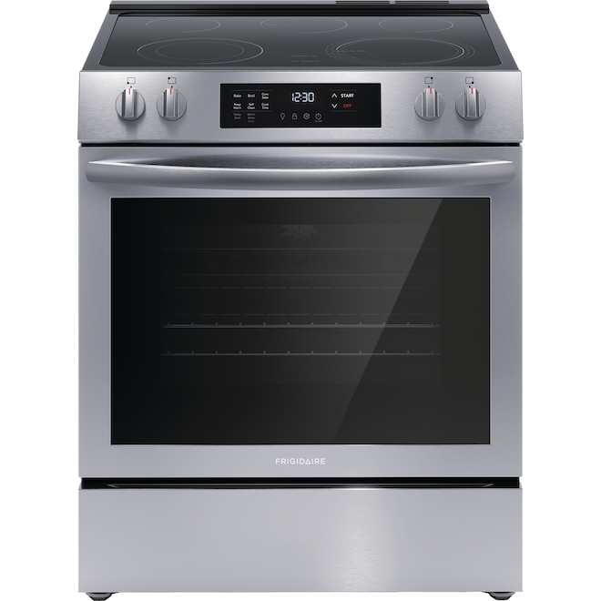 Frigidaire Stainless Steel 30-in Freestanding Electric Range - Self ...
