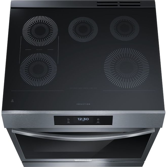 Frigidaire Gallery 30-In Black Stainless Steel 5-Elements Smooth ...