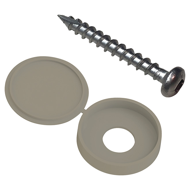 DESIGNER SHEETING Fasterner Kit - 12-Pack - Clay 73025528 | RONA