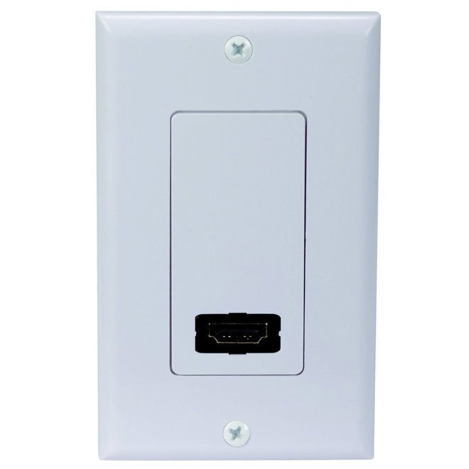 RCA Single HDMI Port Wall Plate - White CDH200F | RONA