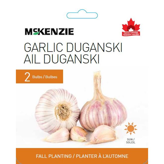 McKenzie 2-Pack Garlic Duganski Bulbs 141303 | RONA