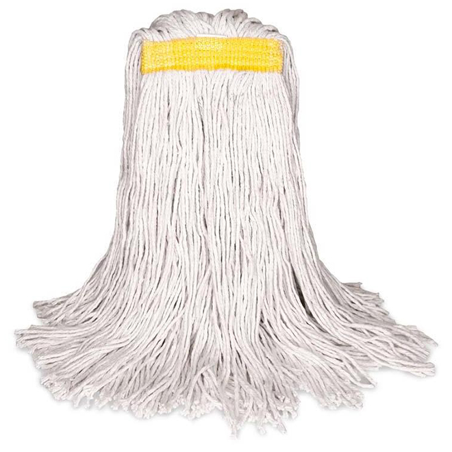 Mann Mop Replacement Universal #20 in Synthetic Yarns - White | RONA