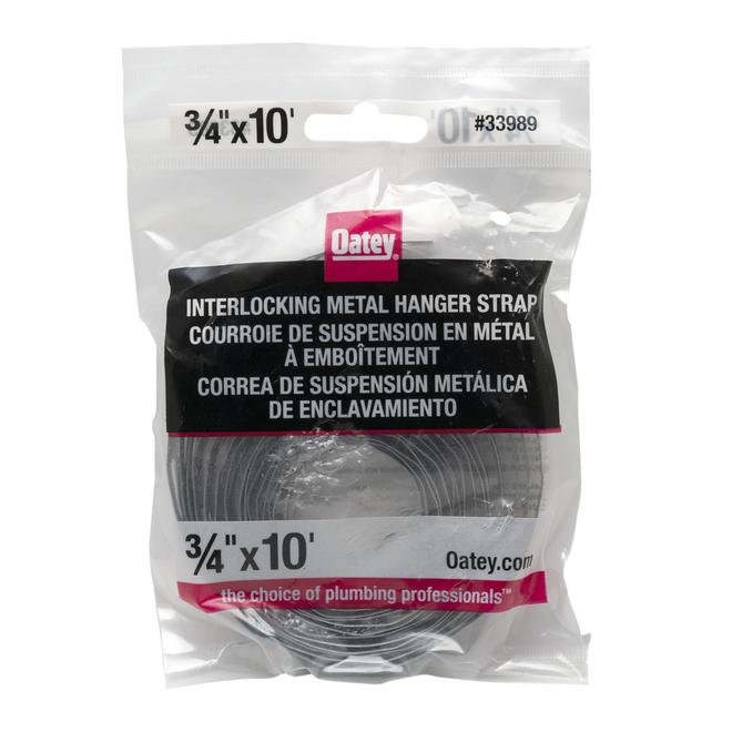 Oatey 3/4" x 10' Tab Tape Display Galvanized 48032 | RONA