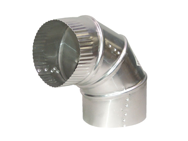 IMPERIAL 4" Diameter Aluminum Adjustable Elbow, Up to a 90° Angle ...